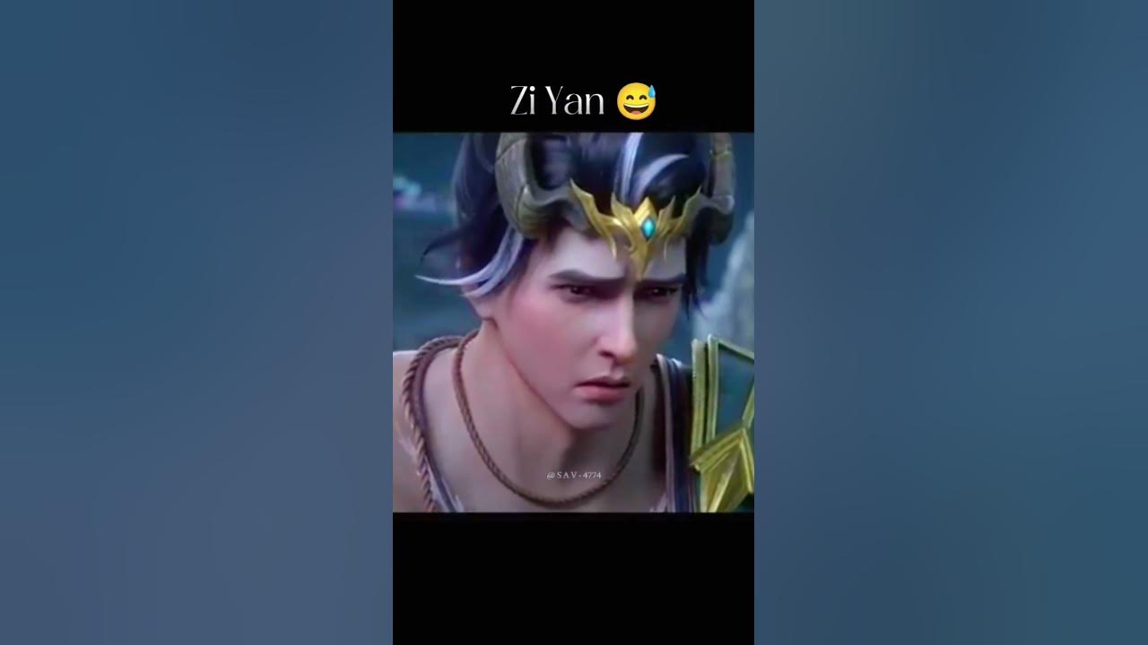 Cute Zi Yan Come Back And Xiao Yan Zi Yan😄 Battlethrough The Heavensshortanimevideo Youtube