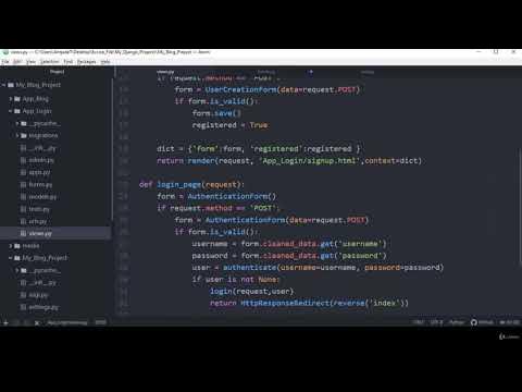 11. User Profile Part 1 || #Django_3_Python_Backend - YouTube