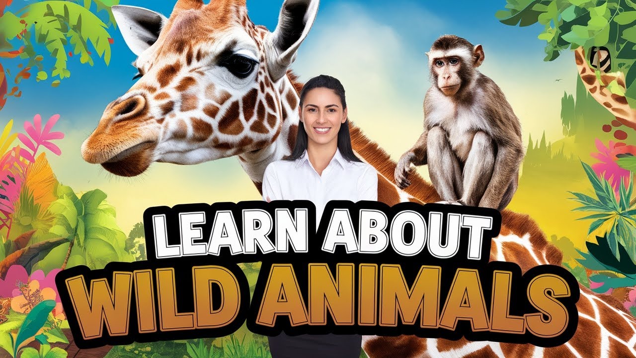 Discover 10 Wild Animalswith Sentences: Fun Facts for Kids! - YouTube