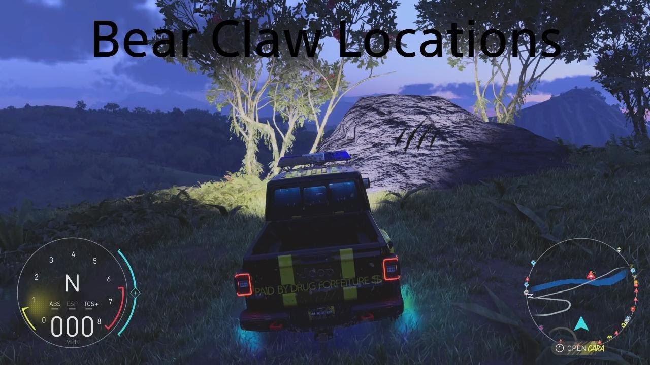THE CREW MOTORFEST OFF ROAD ADDICT VOL 2 BEAR CLAW LOCATIONS - YouTube
