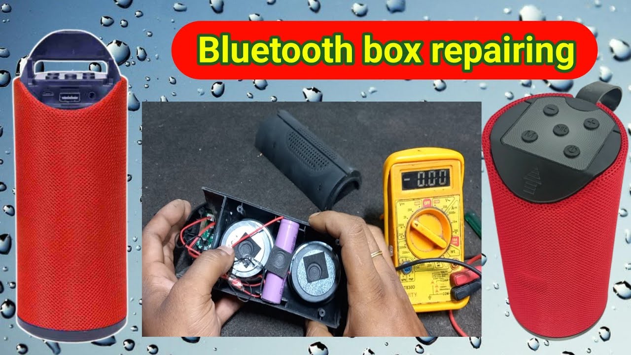 bluetooth box repairing || Bluetooth speaker repair - YouTube