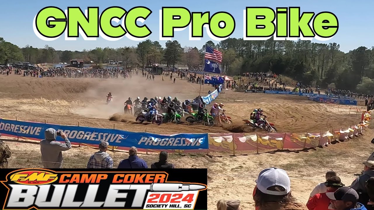 2024 Camp Coker GNCC Pro PM Bikes - YouTube