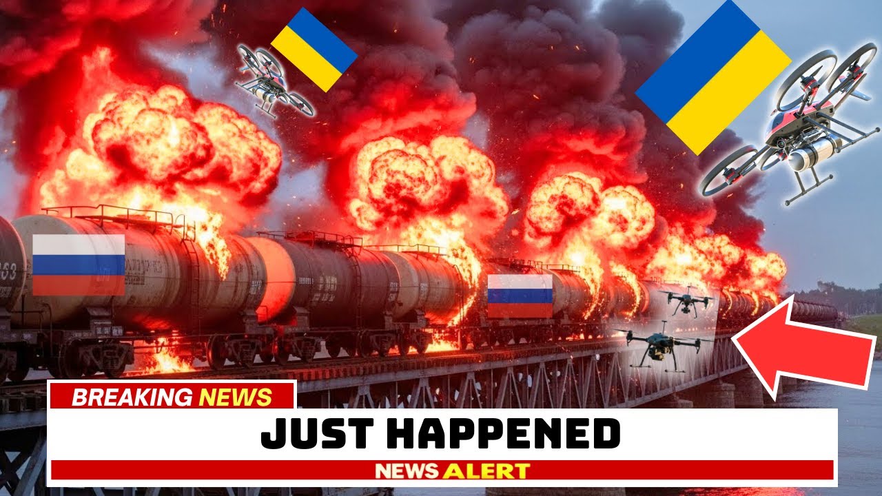 87 Ukrainian Drones ERASE Moscow’s $900M Fuel Lifeline — Russia in SHOCK