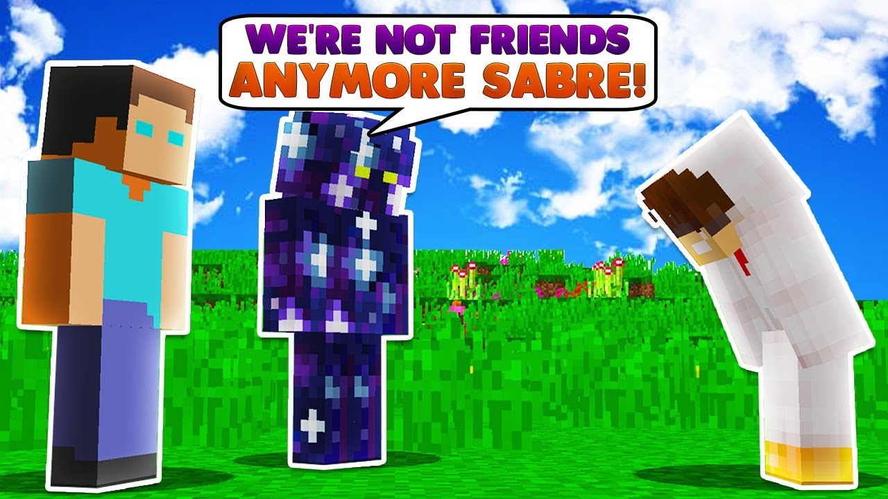 Minecraft Steve Saga - GALAXY STEVE SWITCHED SIDES - YouTube