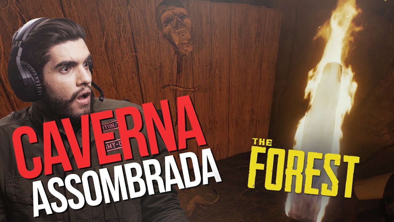 EXPLORANDO UMA CAVERNA MISTERIOSA E ASSUSTADORA - The Forest - YouTube
