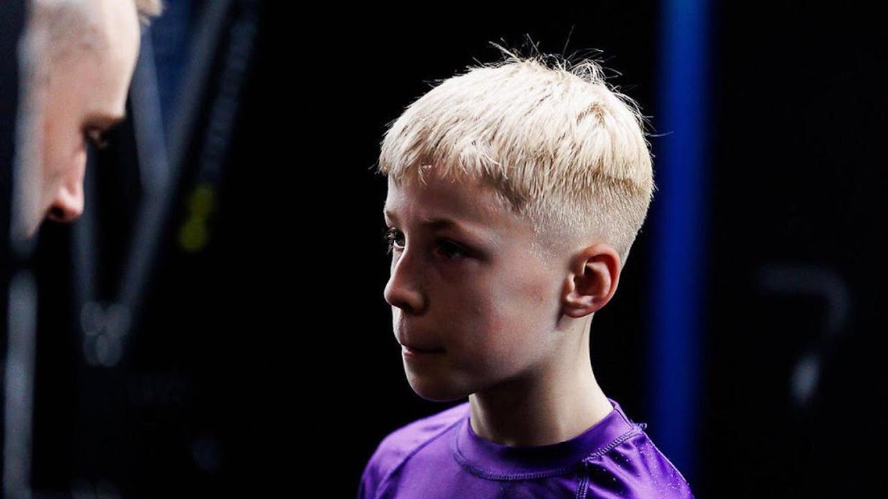 12 year MMA athlete old inspired by Conor McGregor - Andrzej O'Riordan ...