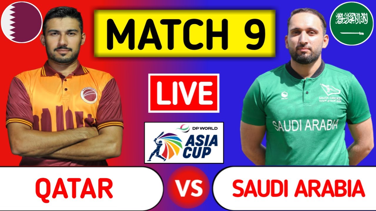 Qatar Vs Saudi Arabia Live | QAT vs SAU | ACC Premier Cup - YouTube