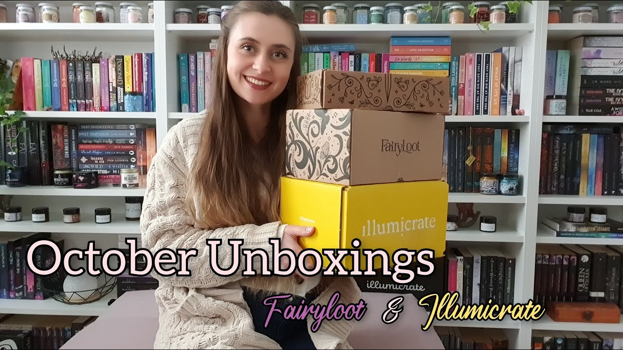 October Fairyloot and Illumicrate Unboxings - YouTube