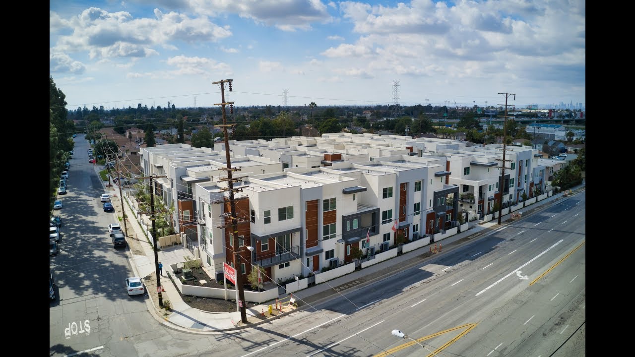 High Pointe, Downey | Construction Aerial Videography Production - YouTube
