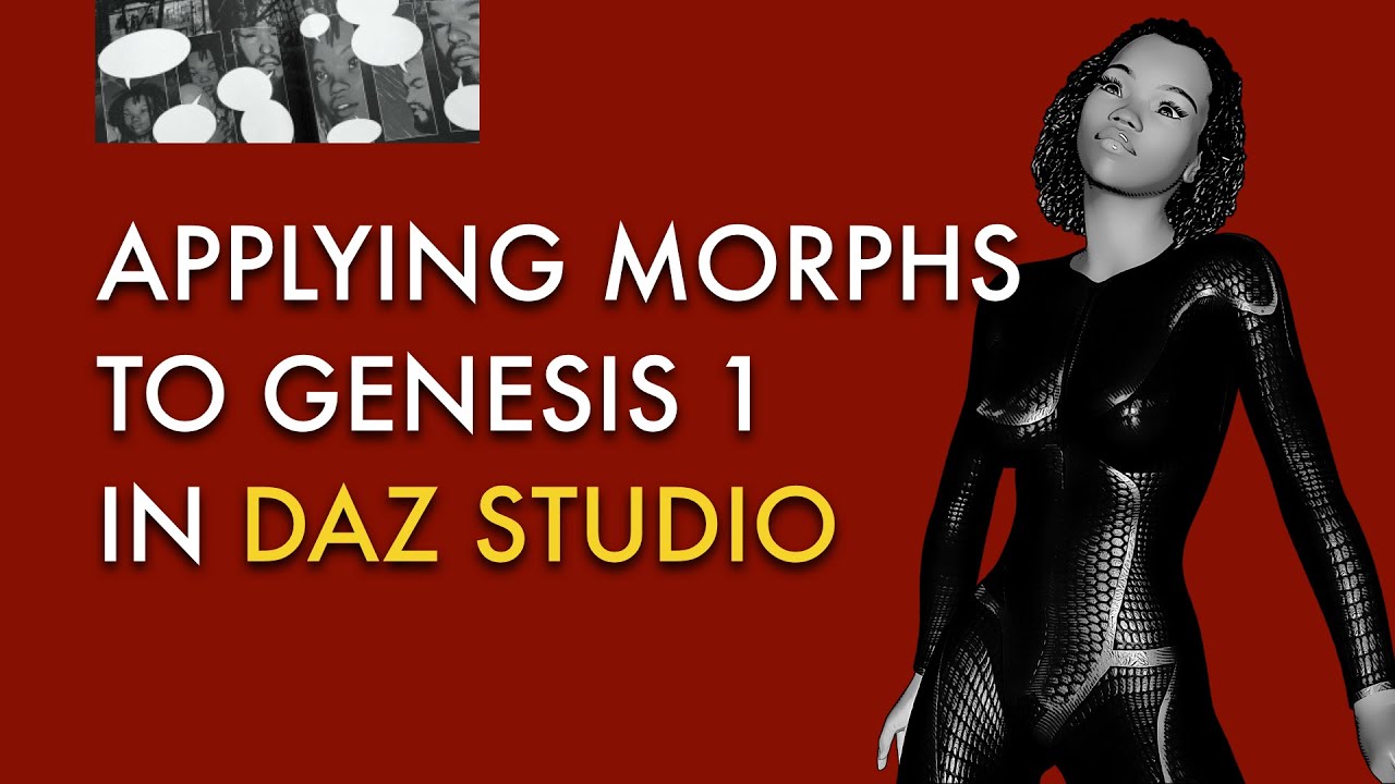 Applying Legacy Morphs to Genesis 1 in DAZ Studio - Part 03 - YouTube