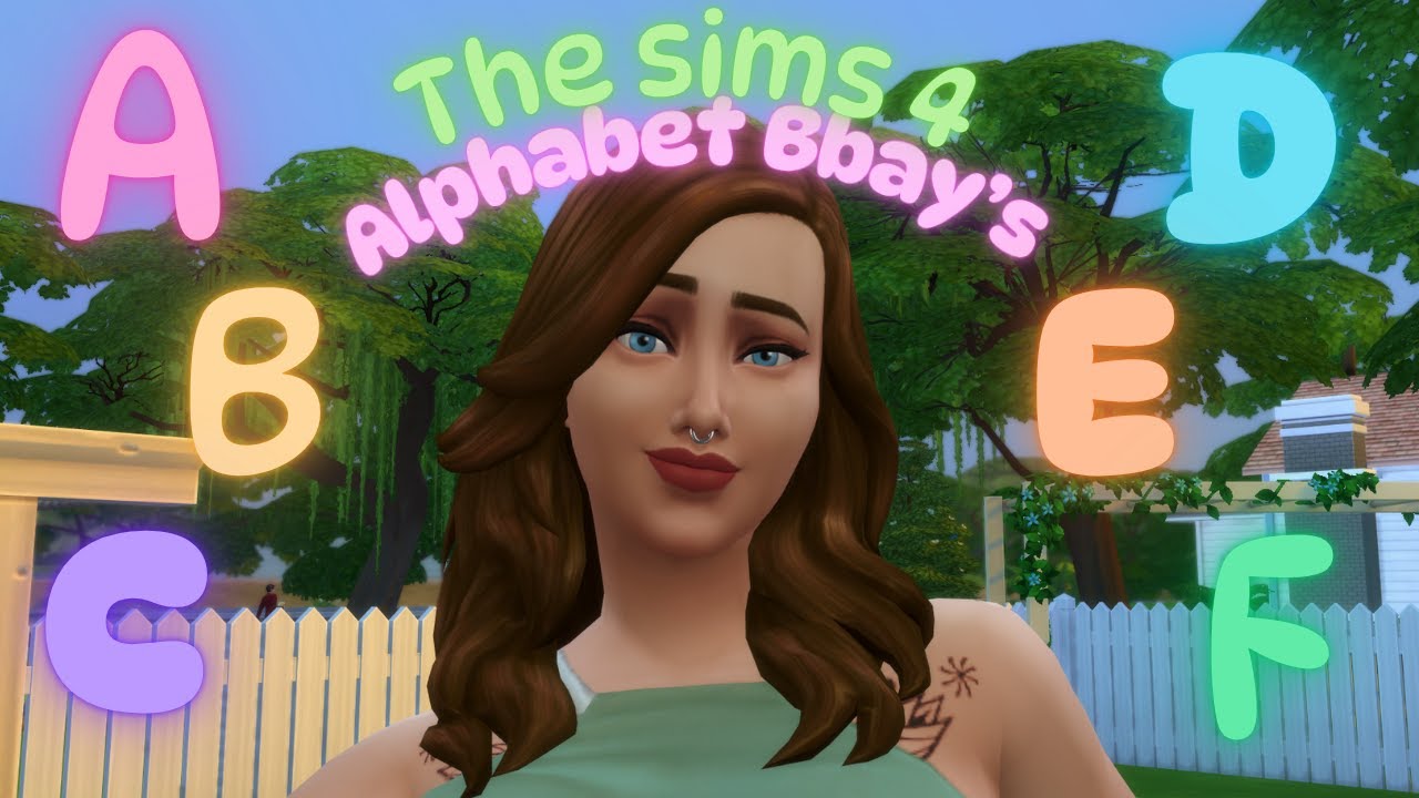 The sims 4 - Alphabet baby's #2 - YouTube