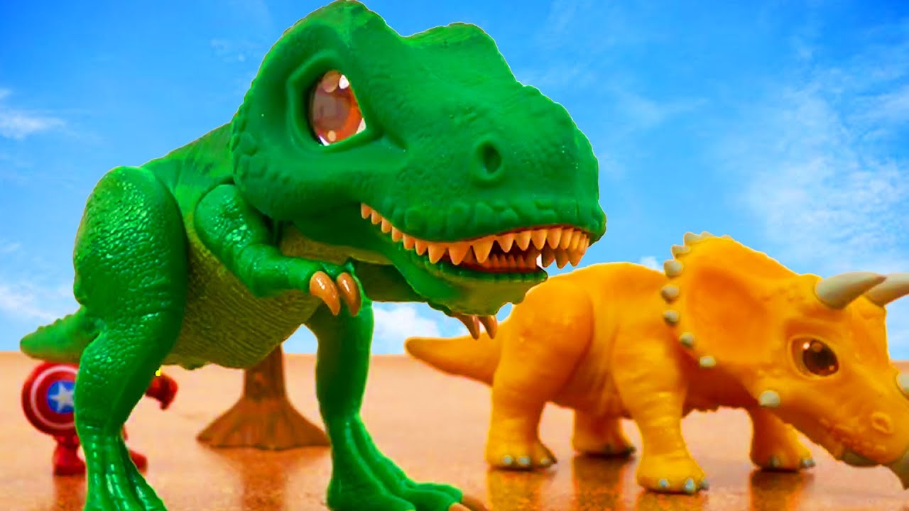 🔴Dinosaurs Hunting Jurassic World Dominion: T-rex, Spinosaurus ...