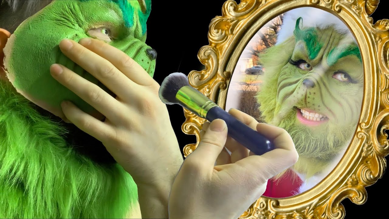 Creating THE GRINCH costume! - YouTube