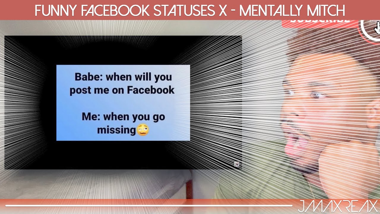 Funny Facebook Statuses X - Mentally Mitch | REACTION - YouTube