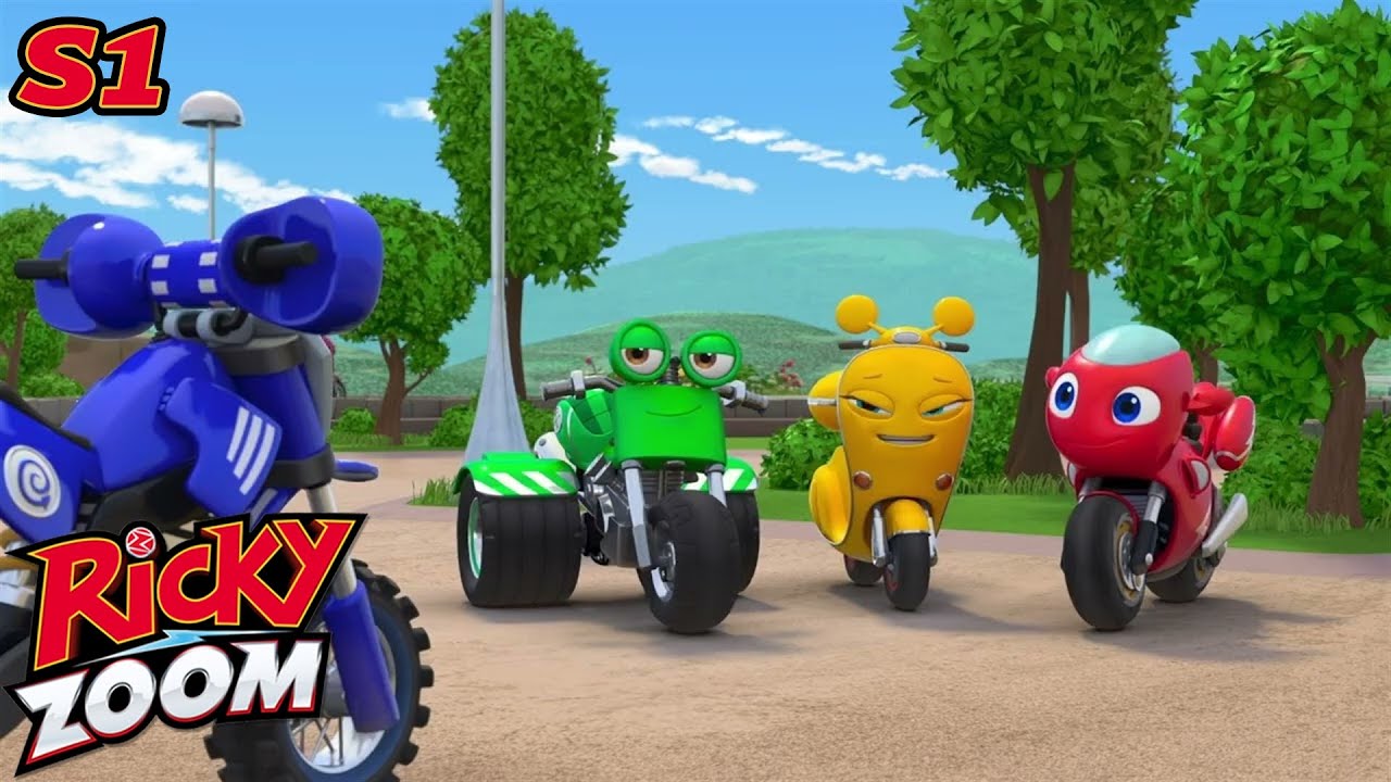 Ricky Zoom | Loop the Hero of Wheelford COMPILATION | Cartoon for Kids ...