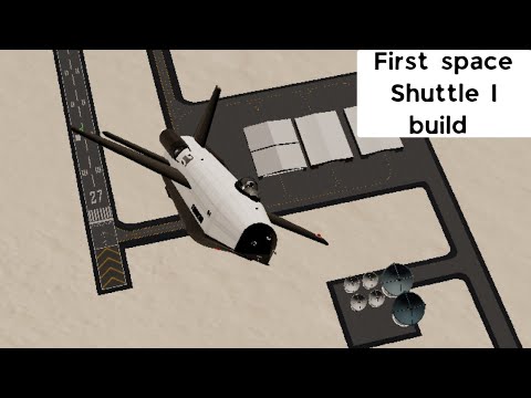 my first space Shuttle I built [simple Rockets 2] - YouTube