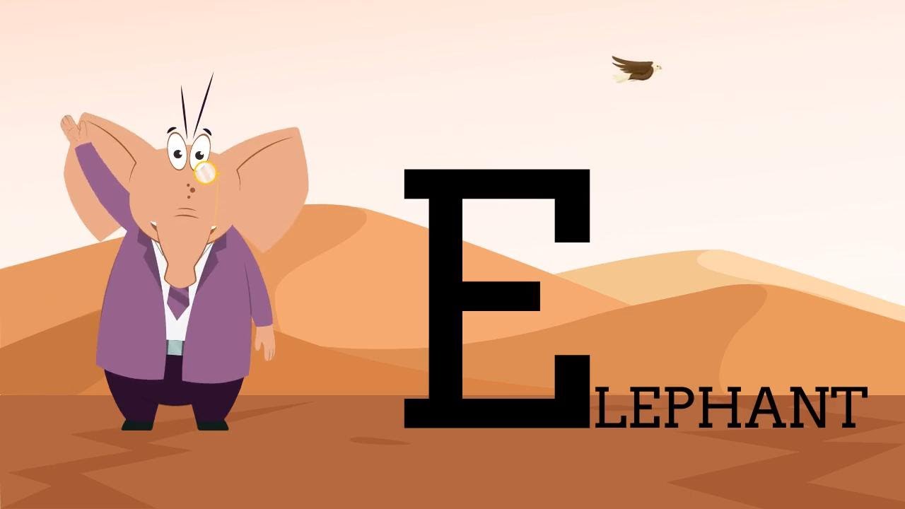 E - Elephant | ABC Kids Music TV | Nursery rhymes, kids songs & more ...