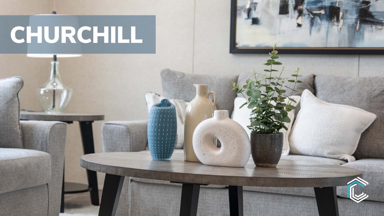 Modern and Fresh Manufactured Home- Churchill - YouTube