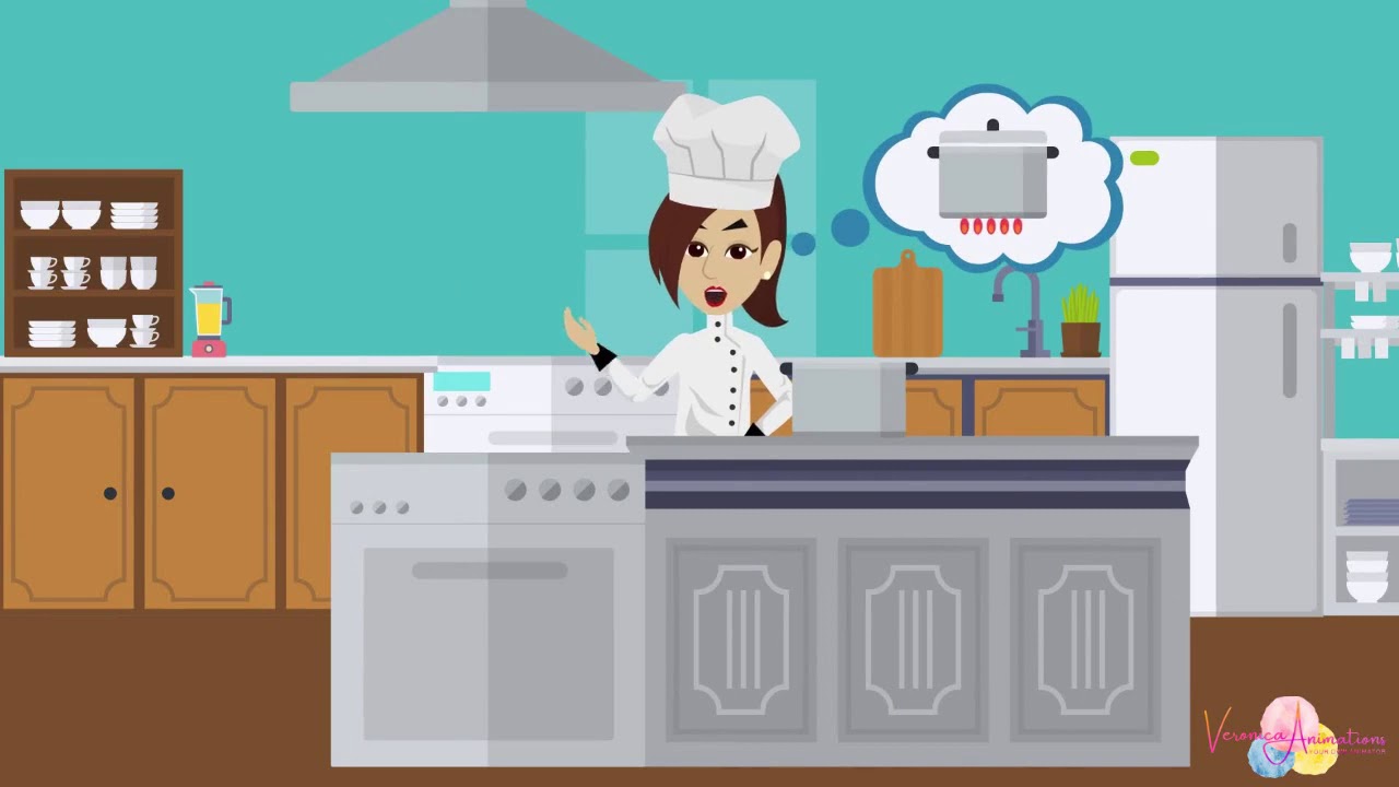 Cooking best 2d animation - YouTube