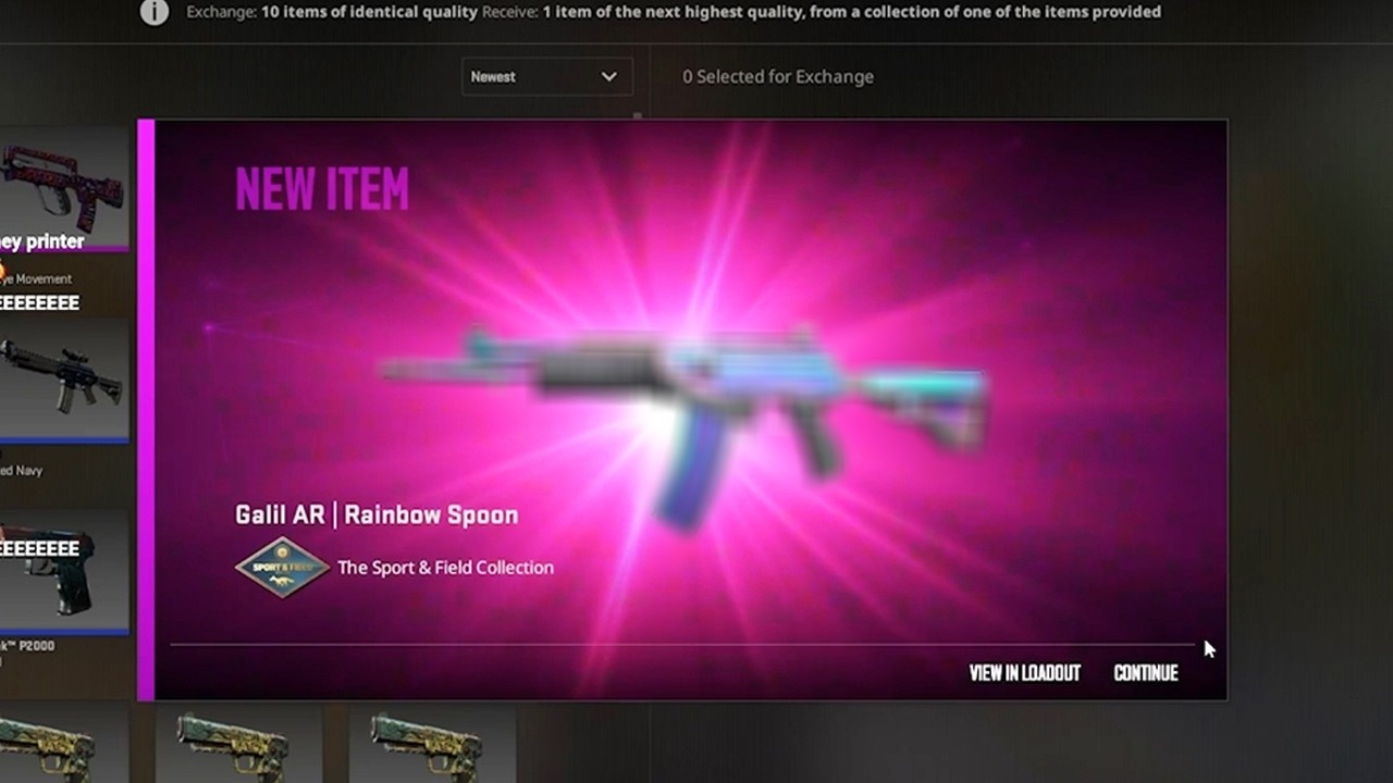 insane lucky armory tradeups (huge profit) - YouTube