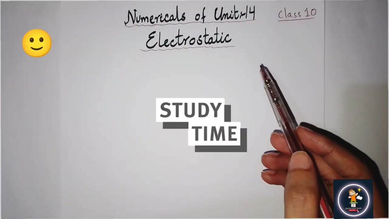 Numericals of Unit 14 Part 1 | Electrostatics | New Physics Book Class 10 Matric Sindh ...