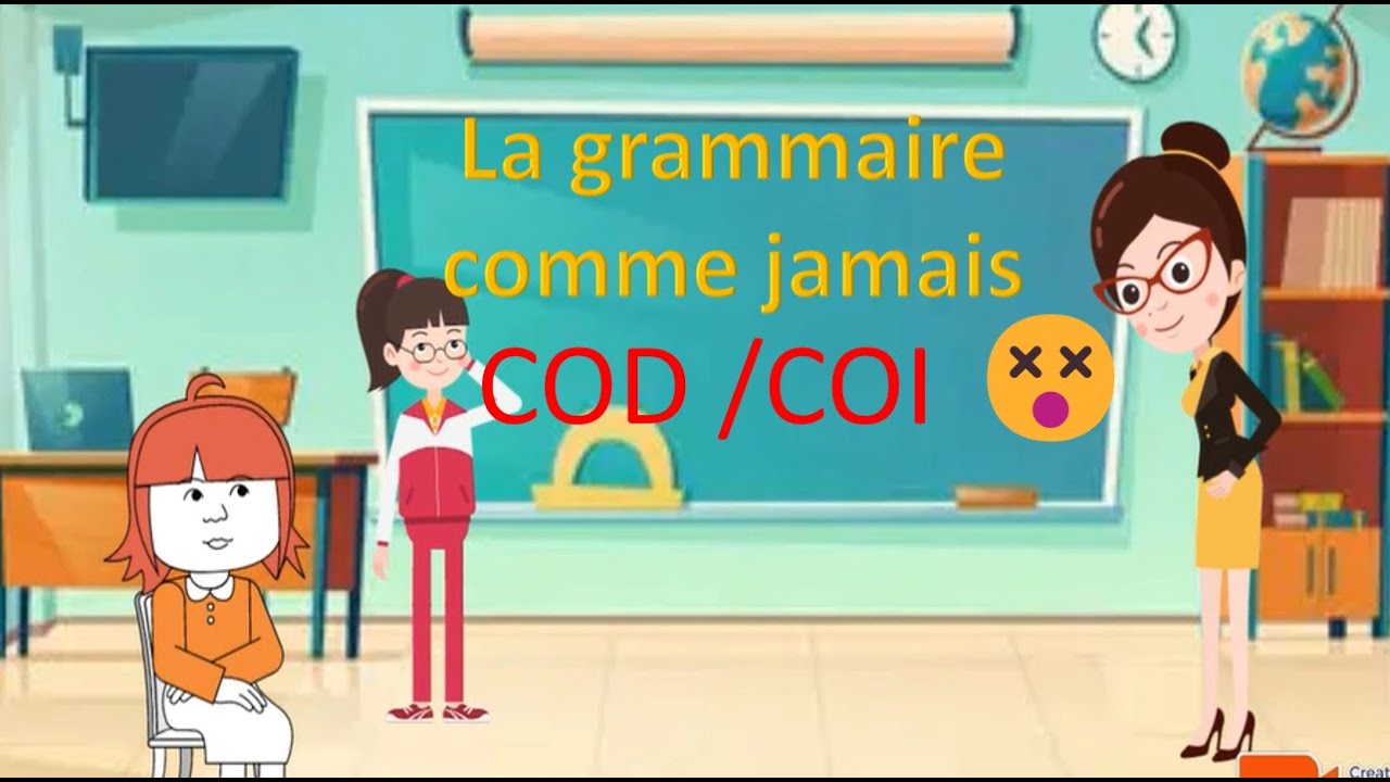 1. apprendre le français. leçon de grammaire : COD ou COI ? 🤨😵🥴 - YouTube