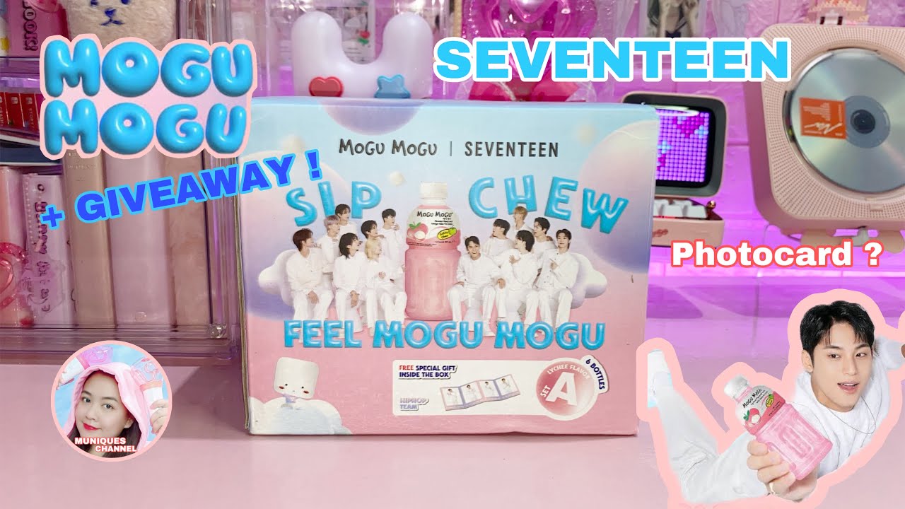 Review & Giveaway Mogu Mogu x Seventeen Free Folded Photocard _ Carat ...