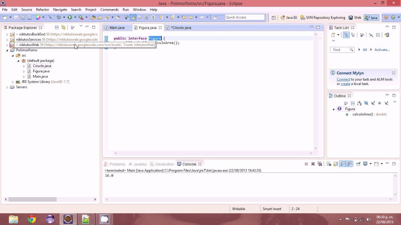 Tutorial Java en Español - Capitulo 65 - Polimorfismo del bueno - YouTube