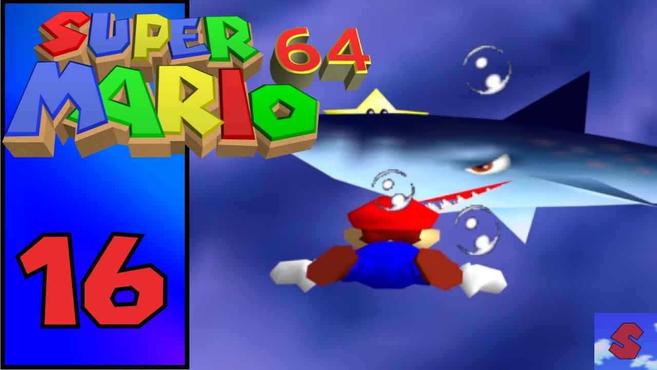 Super Mario 64 - Episode 16: Shady Shark - YouTube
