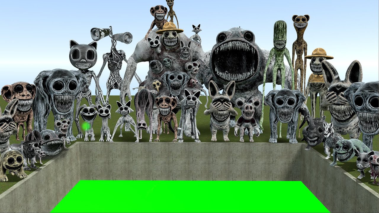 NEW BIG HOLE TOXIC ALL ZOONOMAY MOSNTERS AND POPPY PLAYTIME 3 SPARTAN ...