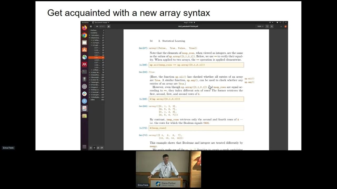 Workshop: Bridges from python to Bioconductor: applications in genetics ...