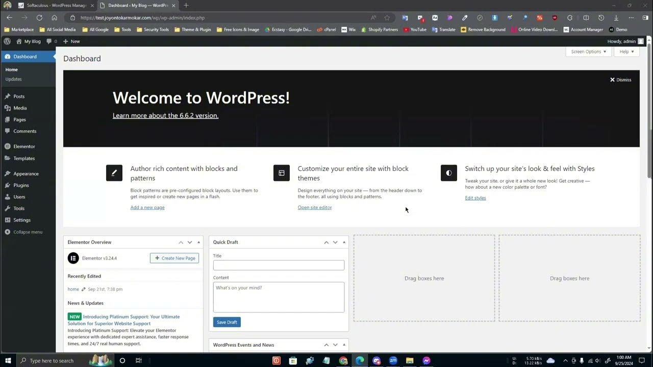 Flexible Elementor Panel WordPress Elementor Tips & Trick 2024 | Joyonto Karmokar - YouTube