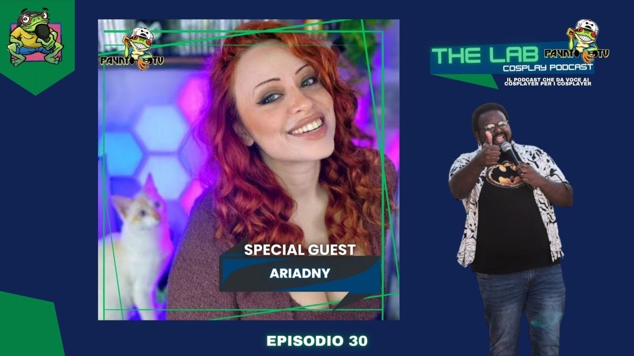 THELAB Cosplay podcast - Ariadny - Cosplay, Content creator e PlayStation Playmaking! 🌟🎮 - YouTube