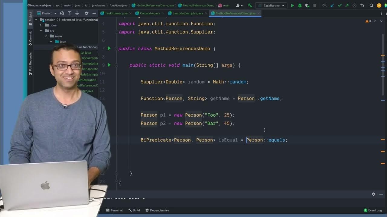27 Method References Hands On (Functional Java) - YouTube