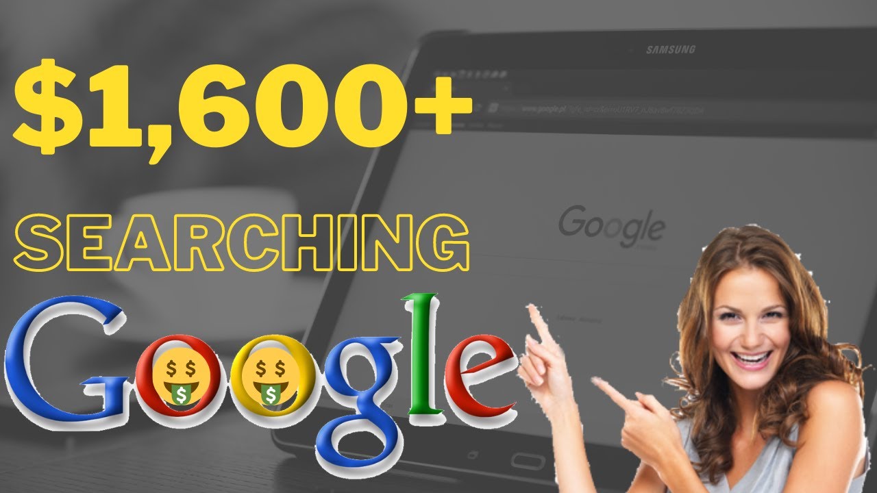 Earn $1600 Online Searching Google, Get Paid Searching Google, Google ...
