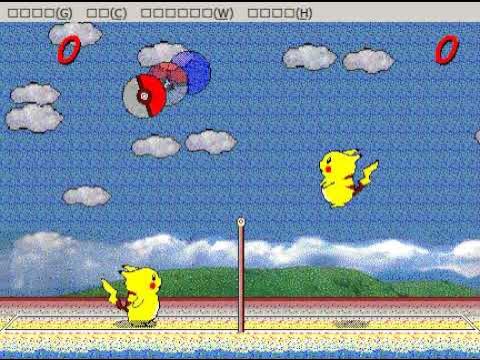 Pikachu Volleyball - YouTube