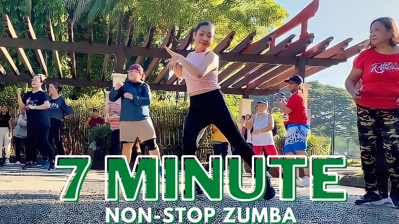 7 Minute Non-Stop Zumba | Retro Remix Dance | Whole Body Cardio Dance ...