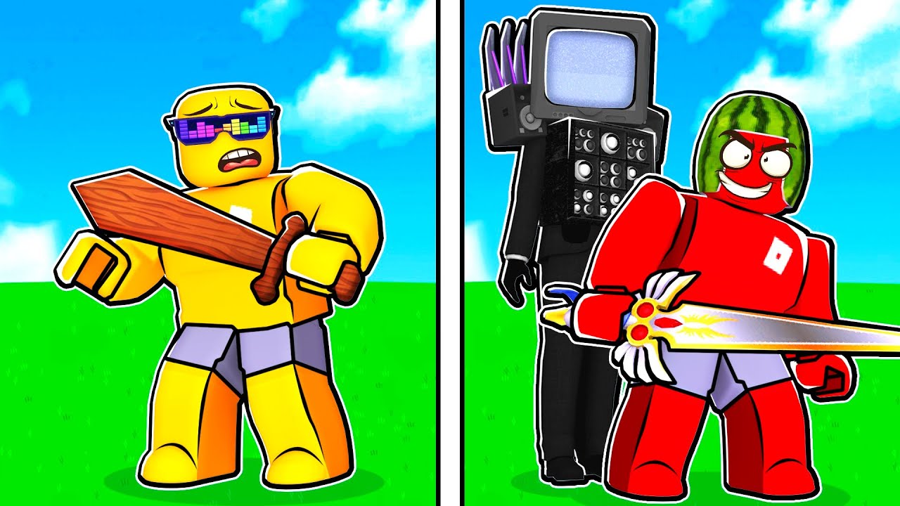 Unlocking TITAN TV MAN in SWORD SIMULATOR - YouTube