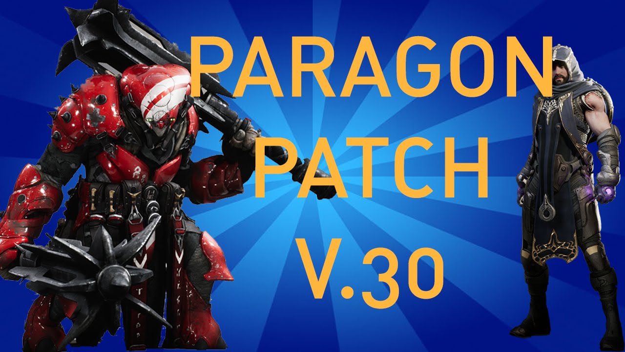 Paragon Patch v30 - NEW SKINS, GIDEON BUFF, CARD CHANGES & MORE! - YouTube