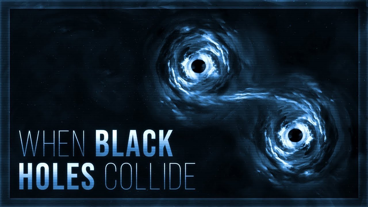 cosmic collision || when black holes collide || astronomy of cosmic ...