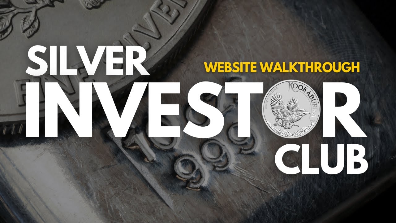 3 Reasons To Join The SILVER INVESTOR Club - YouTube