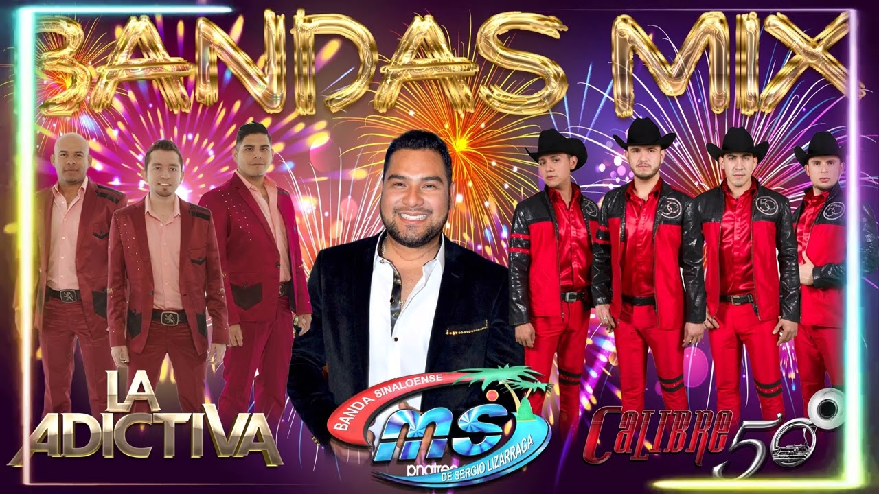 Calibre 50, Banda MS y La Adictiva - Lo Mas Romántico Sus Mejores ...