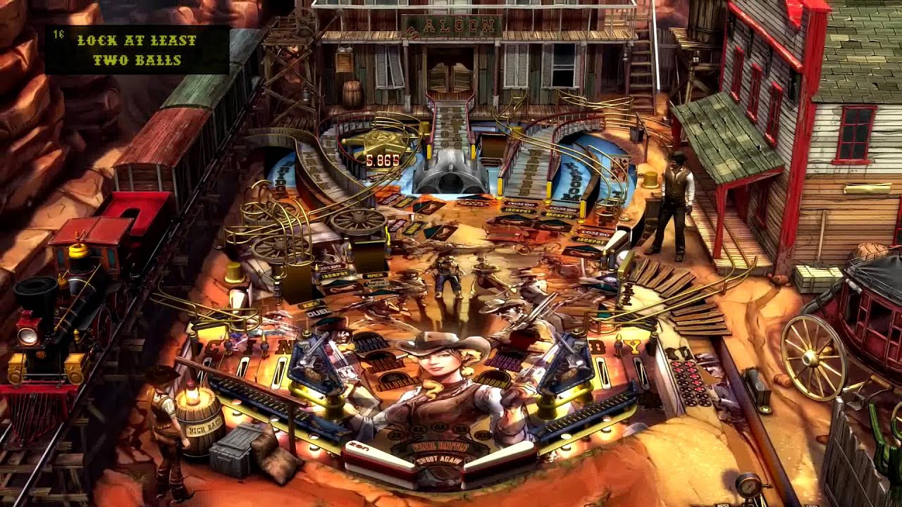 Wild West Rampage Pinball Quick Look - YouTube