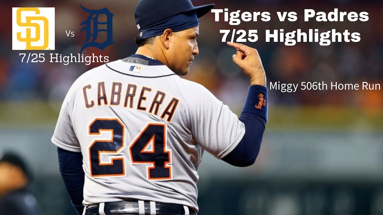 Detroit Tigers vs San Diego Padres 7/25/22 Highlights - YouTube