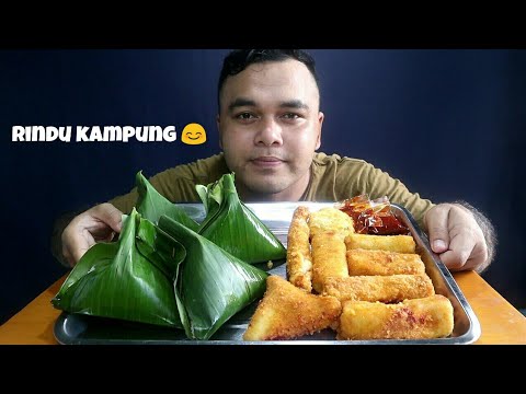 KOMBINASI ANEKA RISOL DENGAN 4 PORSI NASI DAGANG KHAS KEPRI - YouTube