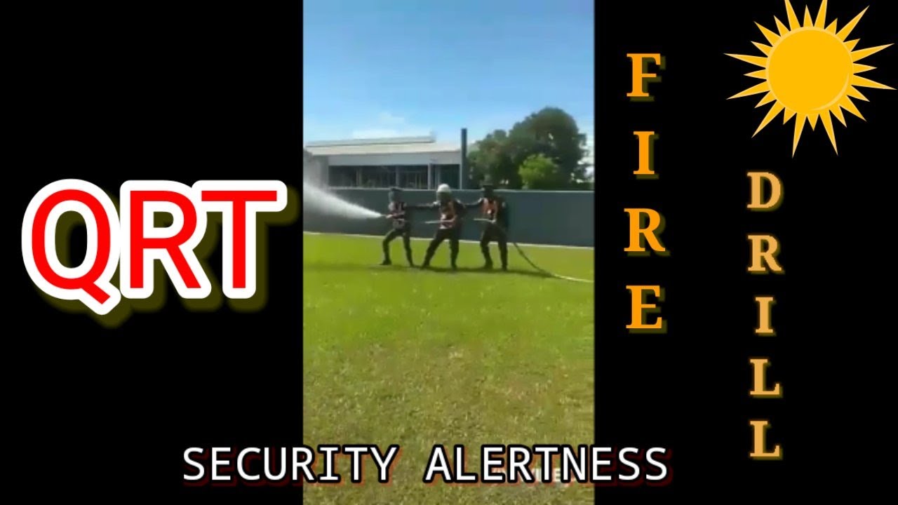 Quick Response Drill #Security #firefighting - YouTube