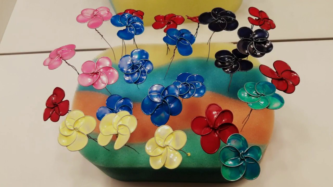 FIORI DI SMALTO TUTORIAL DIY - YouTube