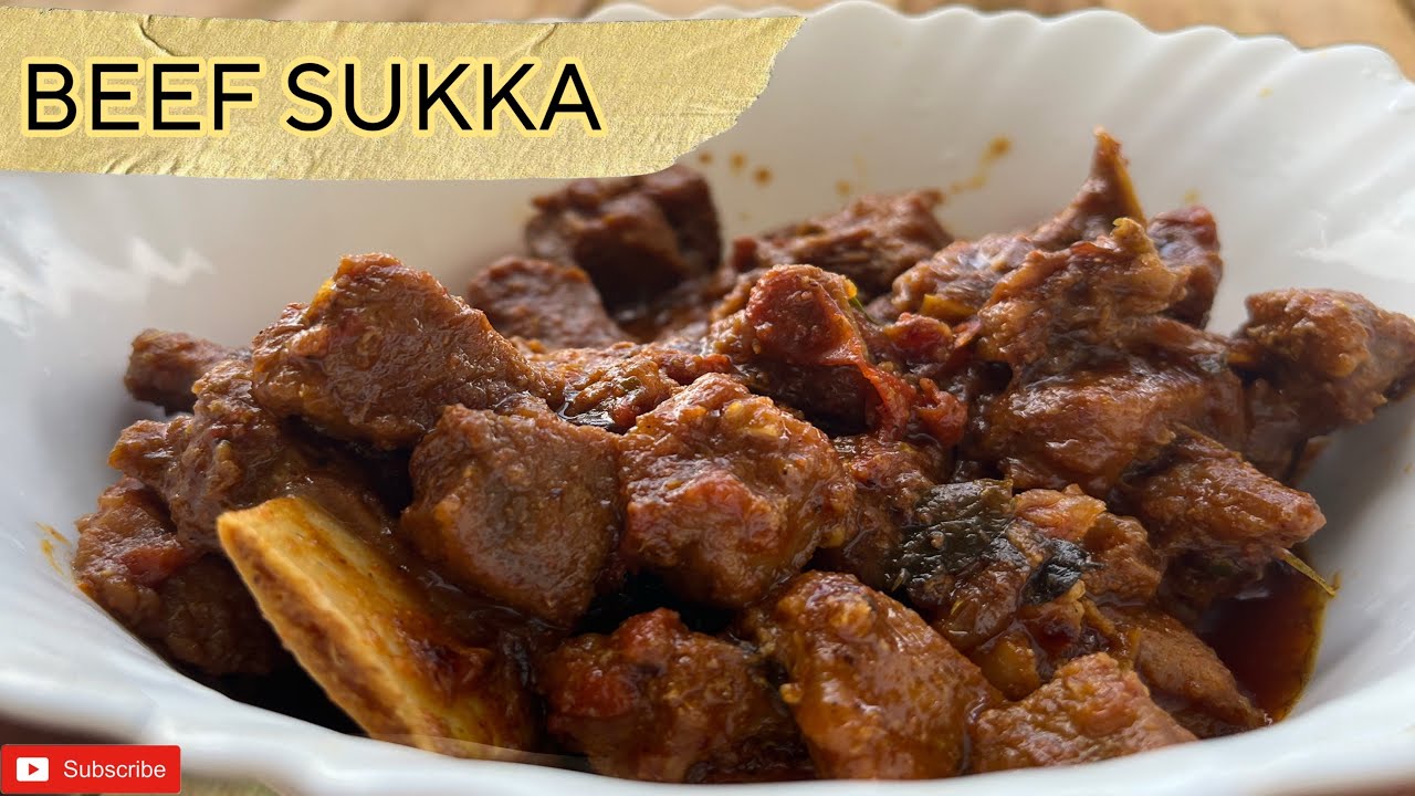 Beef Sukka || Beef Dry Sukka ||#riyashaffvlog #recipe #beef # ...
