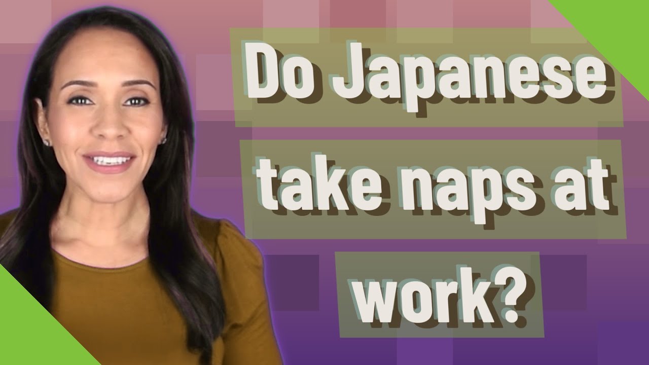 Do Japanese take naps at work? - YouTube