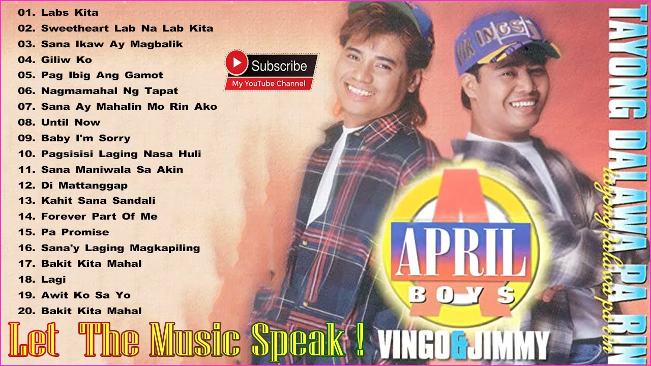 April Boy Regino best hits songs collection - April Boy Regino latesT ...
